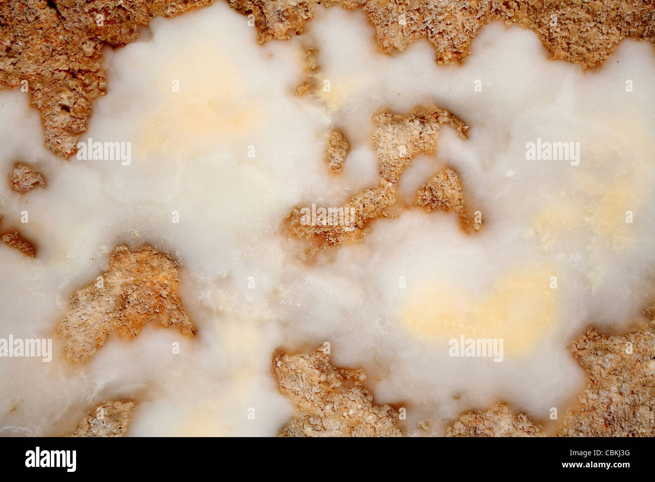 February 11, 2008 - Dallol geothermal area, salt deposits after ...