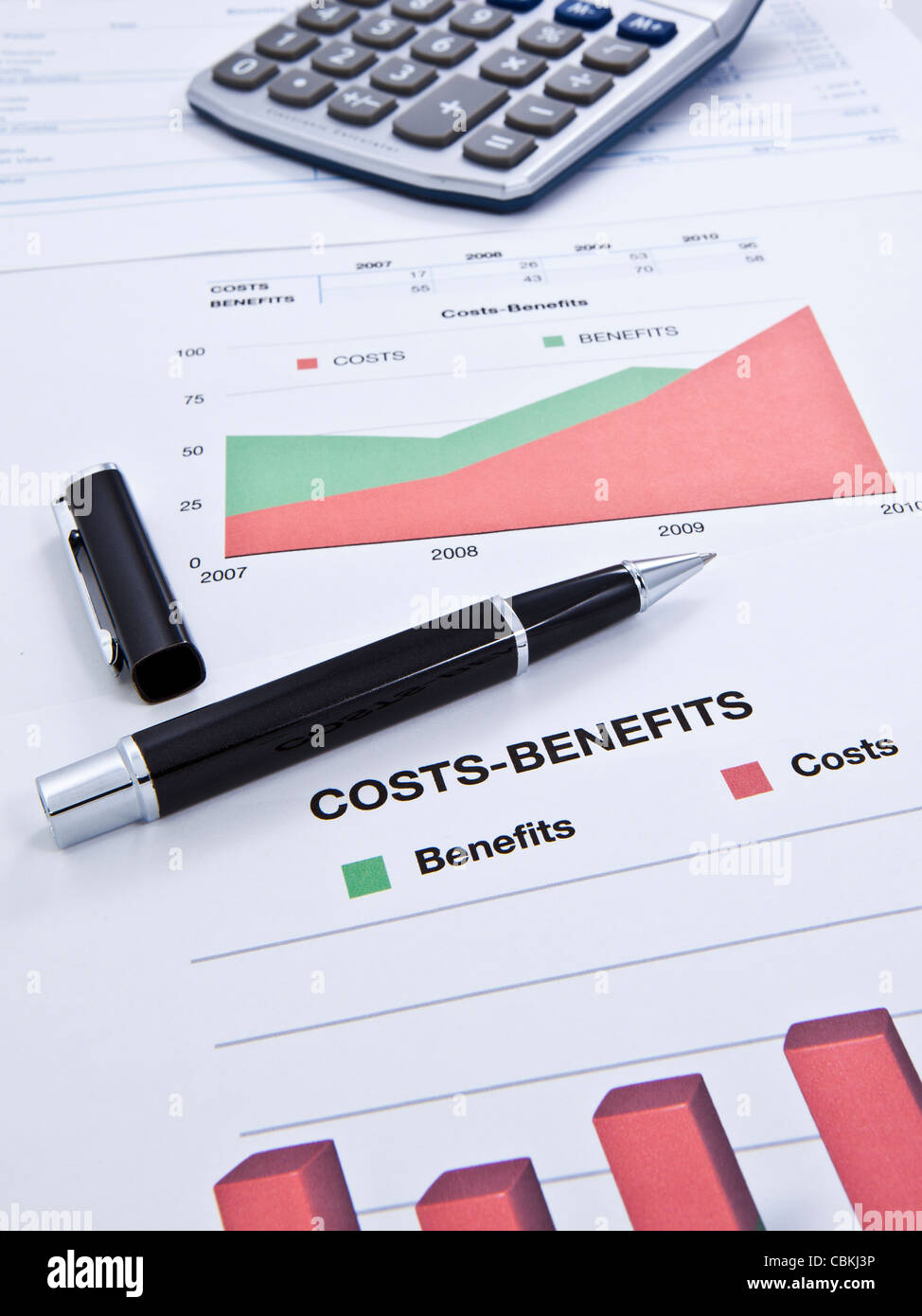 Financial report rising costs hi-res stock photography and images - Alamy