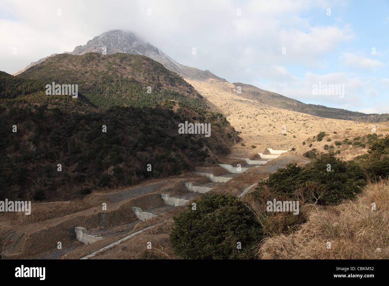 Mount Unzen volcano, Japan Stock Photo - Alamy