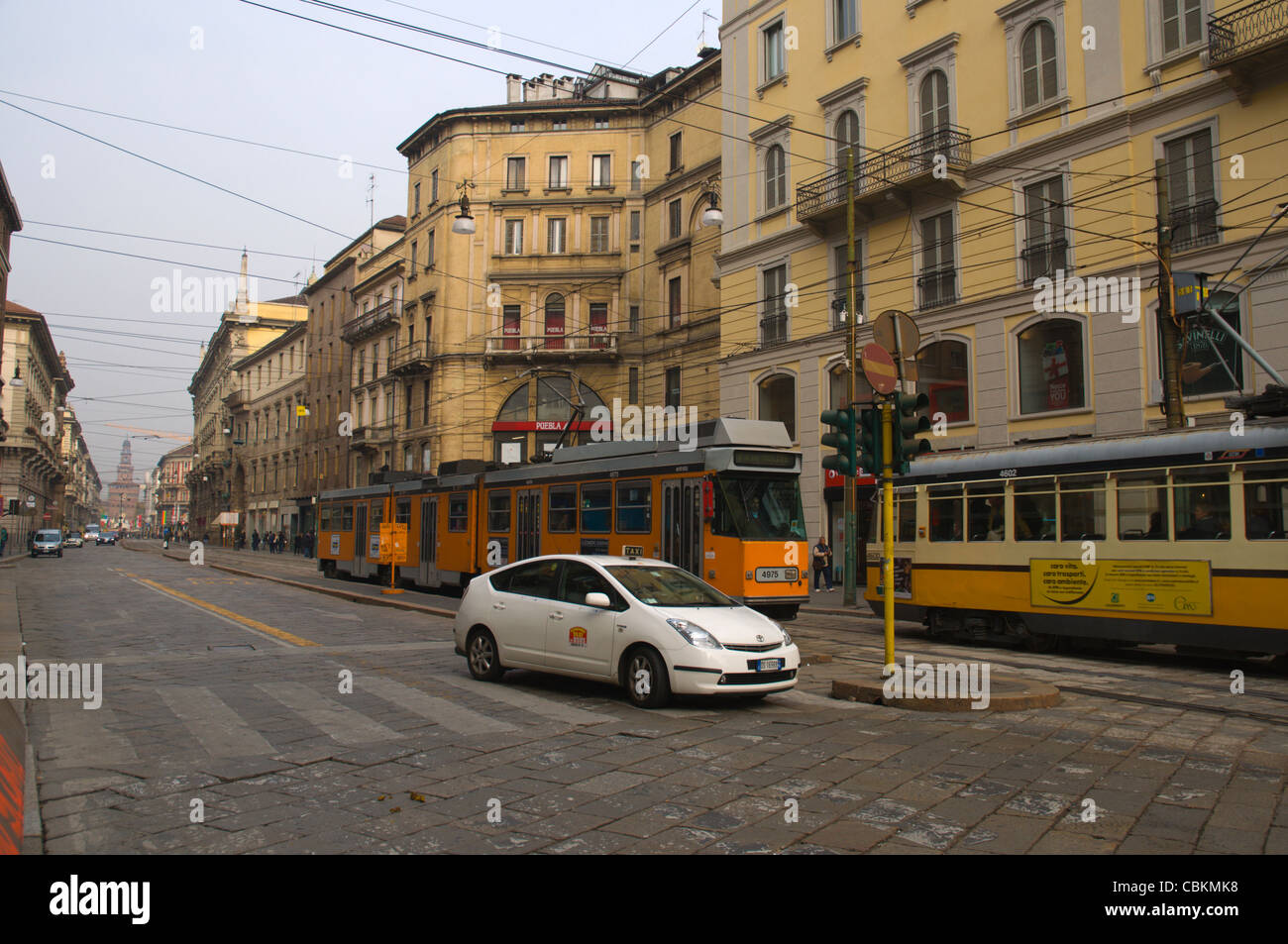 Milan trolley hi-res stock photography and images - Alamy