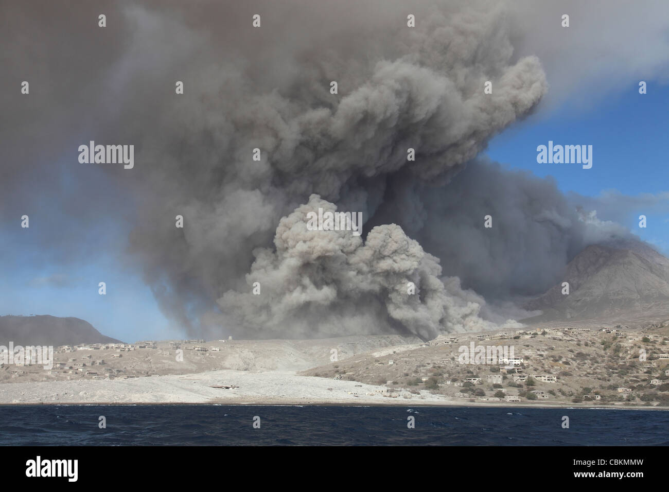 Montserrat volcano hi-res stock photography and images - Alamy