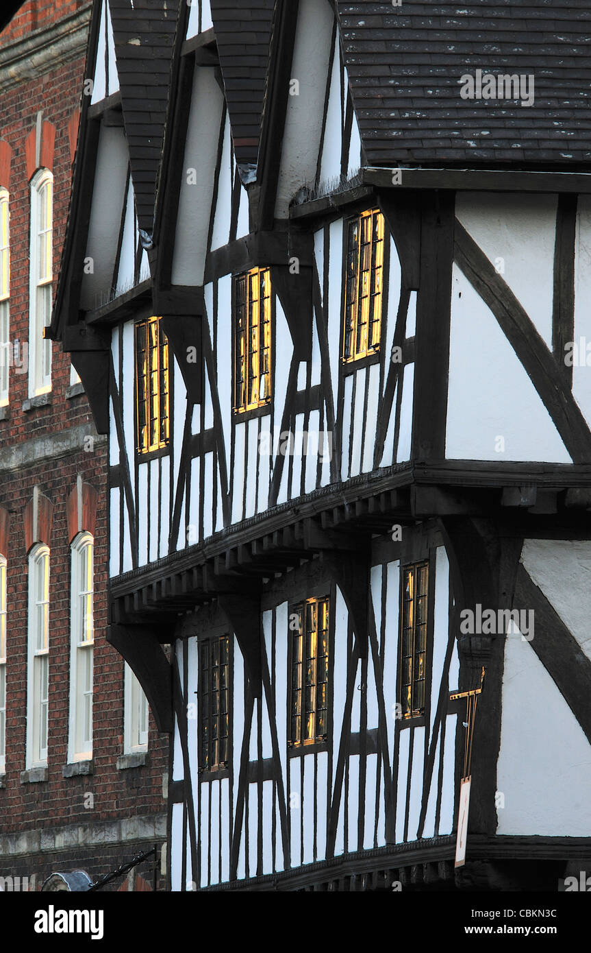 A timber framed building in Lincoln UK Stock Photo - Alamy