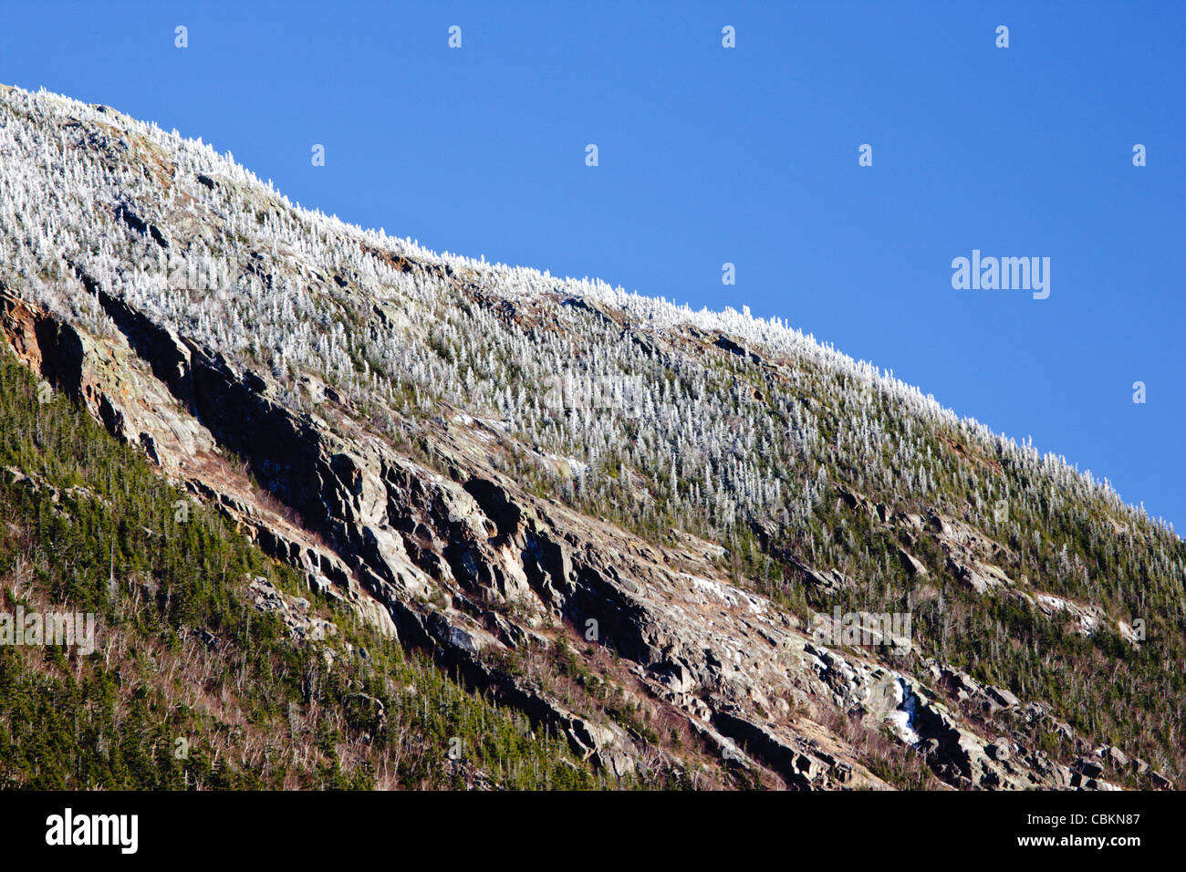 Crawford Notch State Park - Cliffs of Mount Webster in the White ...