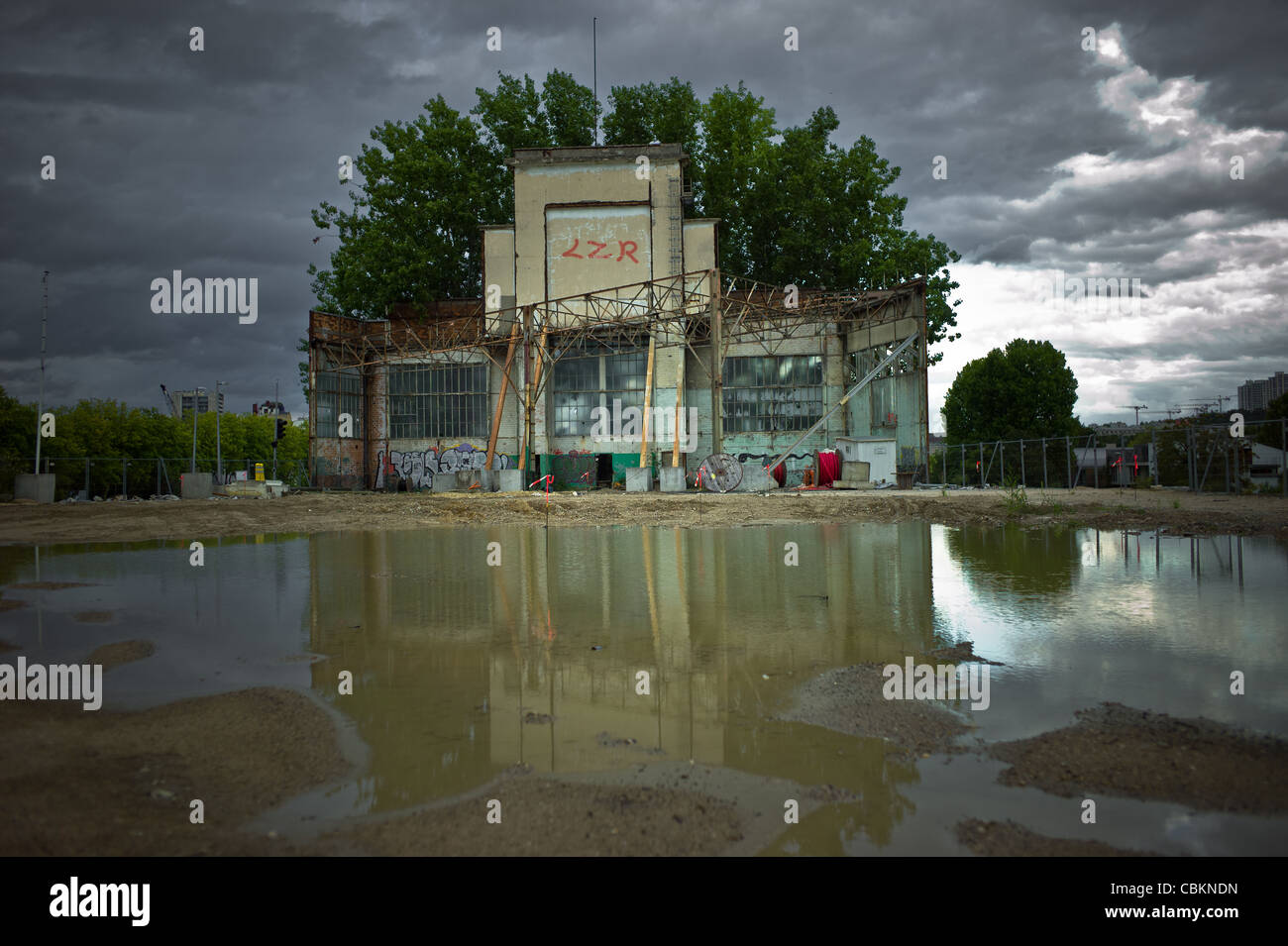 Seguin Island ,Banks of the Seine, Brownfield, shore of the Seine, Ile ...