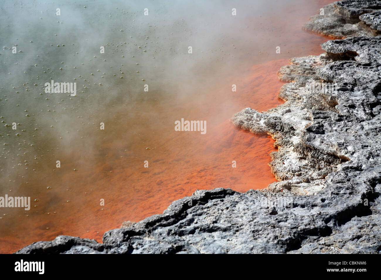 Rising steam pond landscape hi-res stock photography and images - Alamy