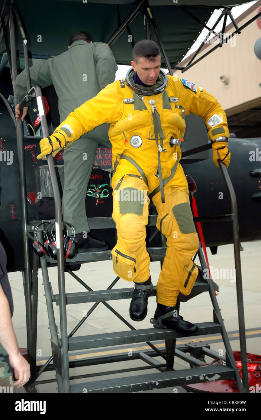 Maj michael clavenna returns to osan air force base hi-res stock ...