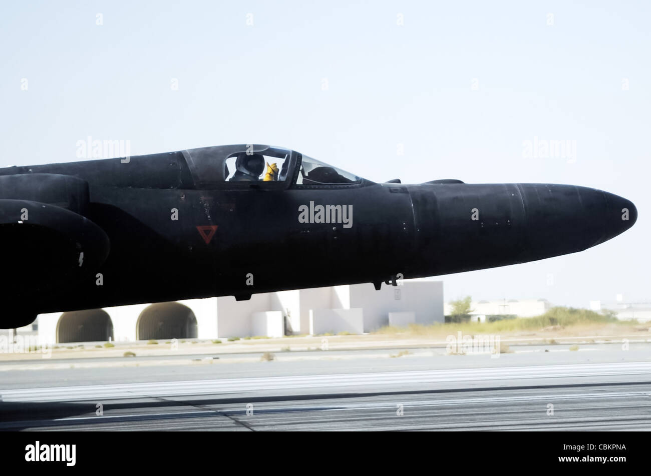 Capt. Peter J. Gryn signals that all systems are good from his U-2 Oct ...