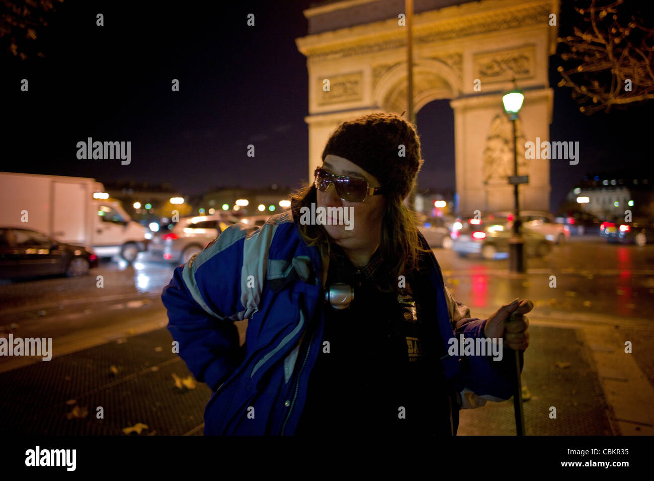 Jenny's room. The monuments of the homeless., Red White Blue, arrived ...