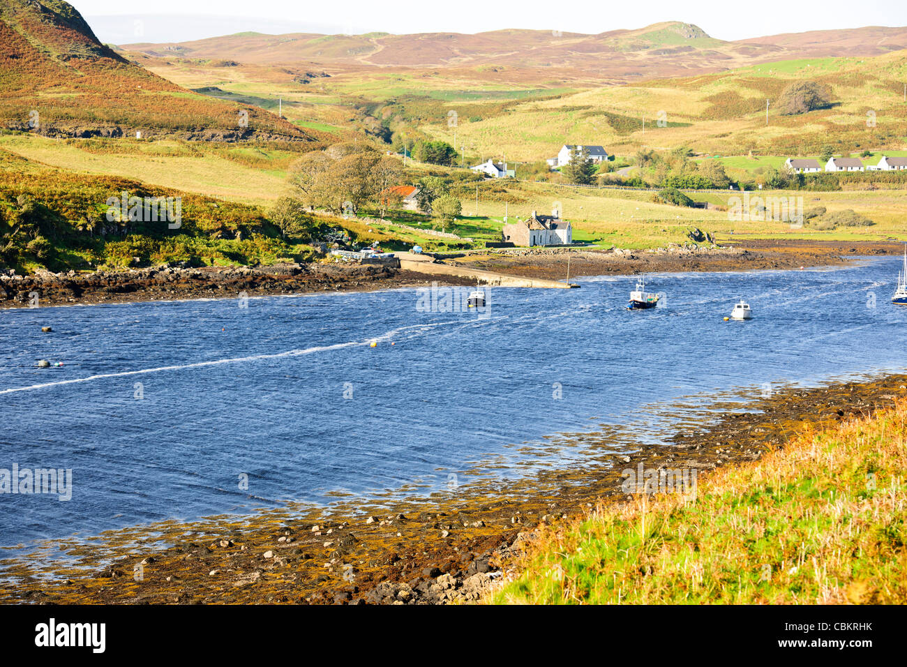 Loch bracadale harlosh harlosh island hi-res stock photography and ...