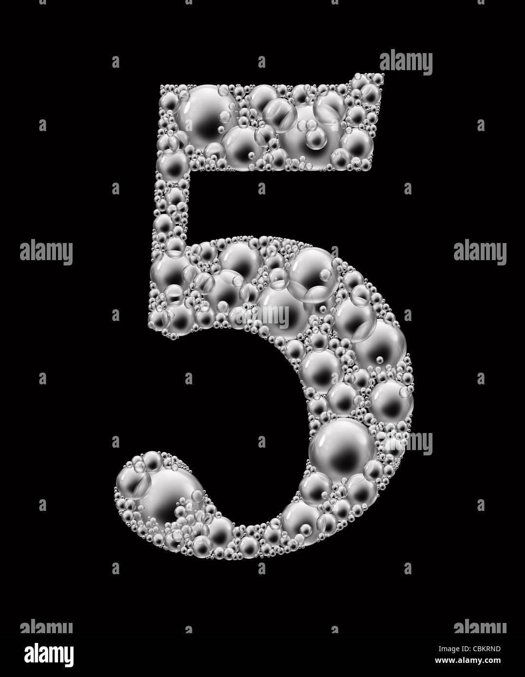 Air bubbles alphabet hi-res stock photography and images - Alamy