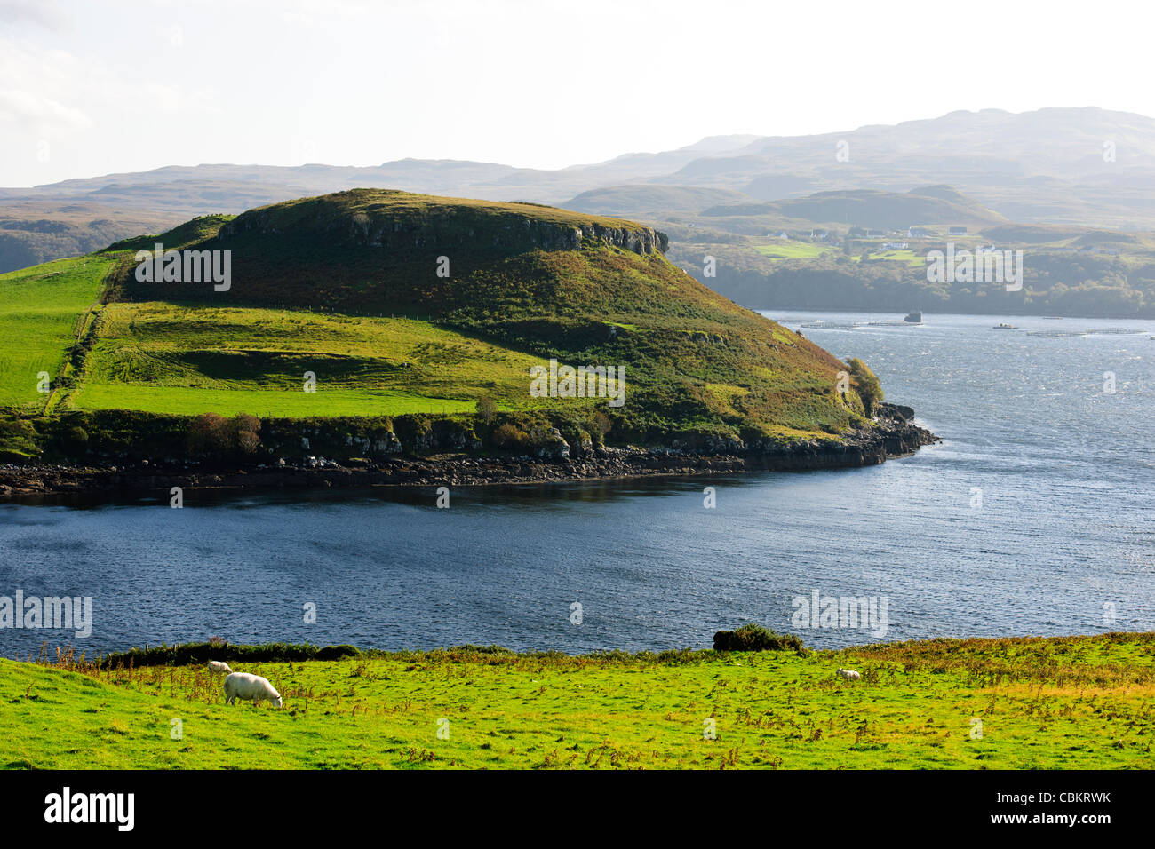 A863,Portnalong,Loch Bracadale,Largest inland waterway on Skye's coast ...
