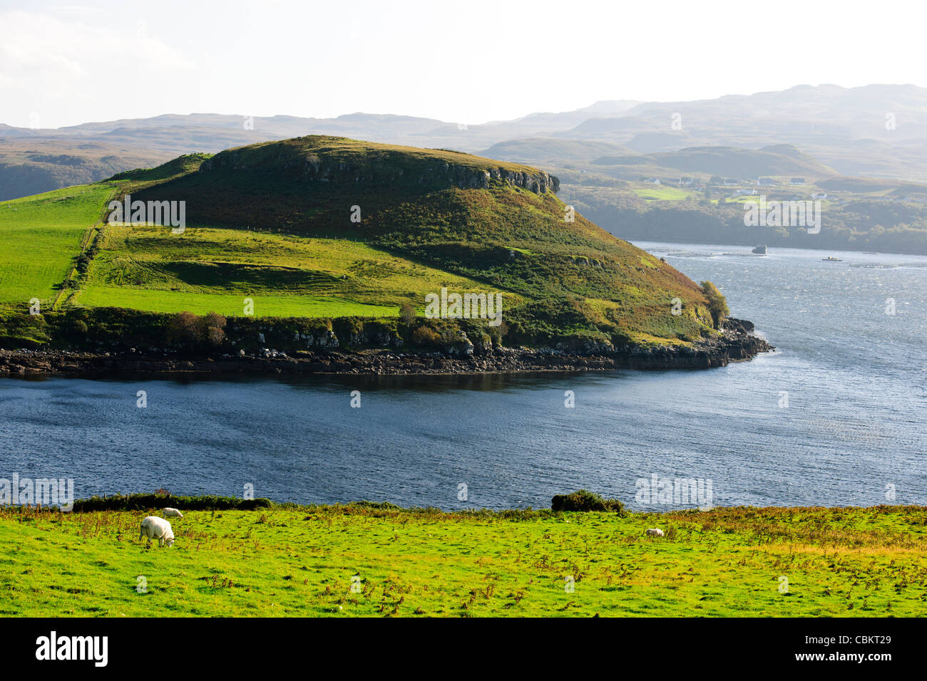 A863,Portnalong,Loch Bracadale,Largest inland waterway on Skye's coast ...