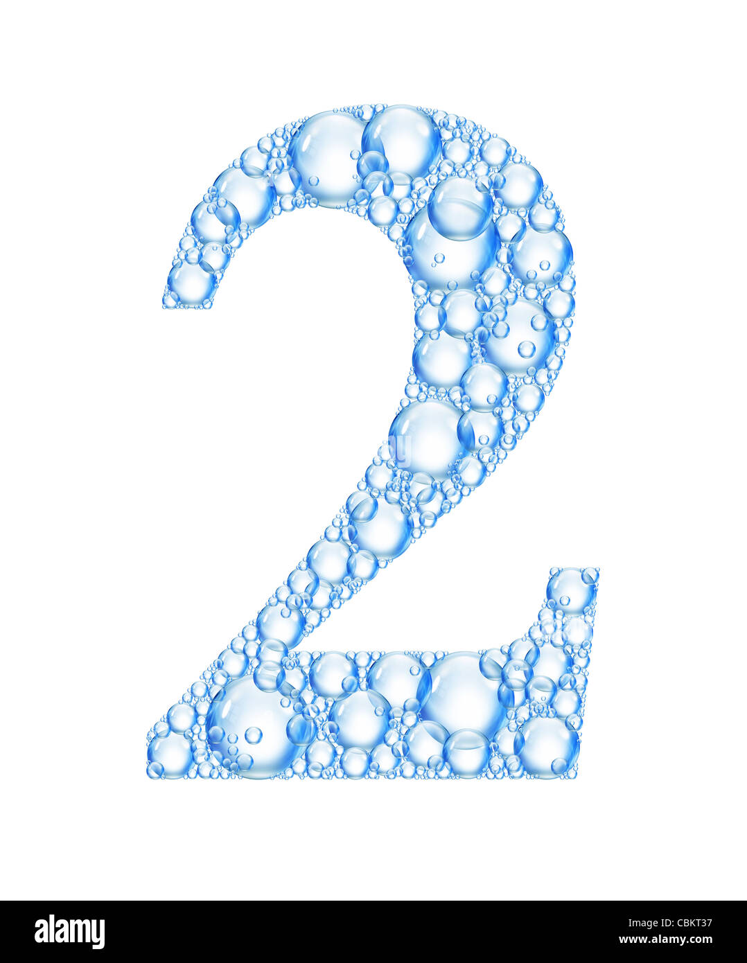 Bubble fonts Cut Out Stock Images & Pictures - Alamy