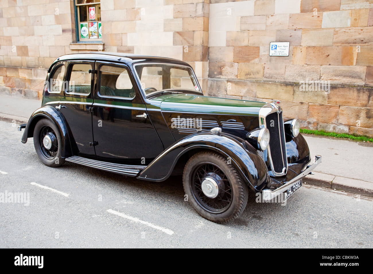 An Austin 12 involved in the War Weekend Pickering North Yorkshire Uk ...