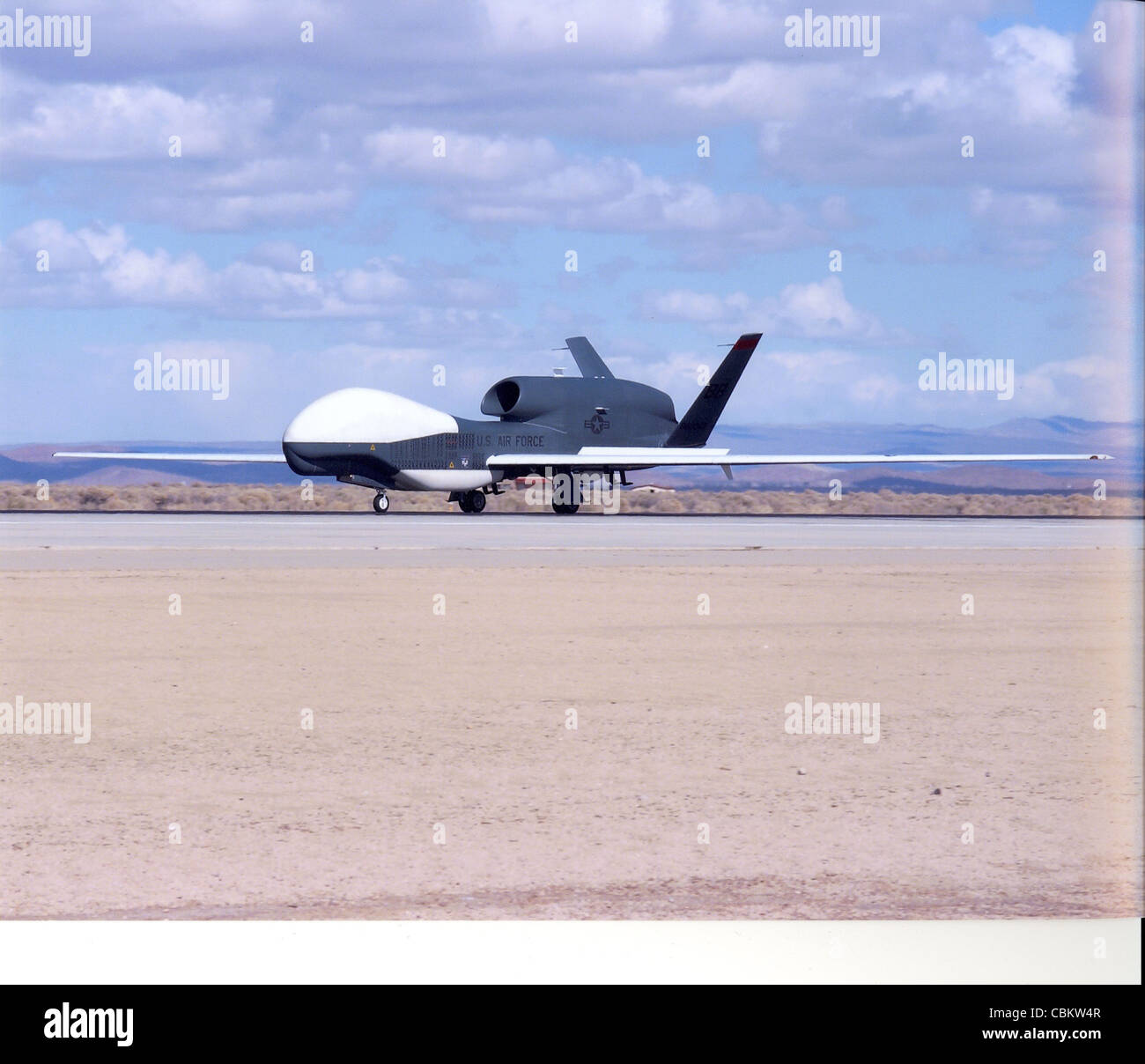 RQ-4 Global Hawk unmanned aerial vehicle Stock Photo - Alamy