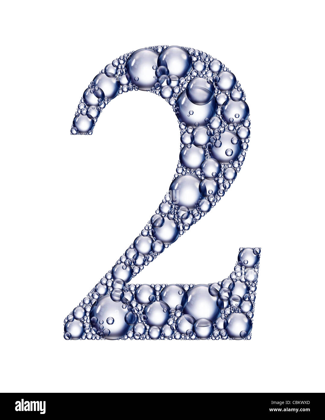 Number 2 Cut Out Stock Images & Pictures - Alamy