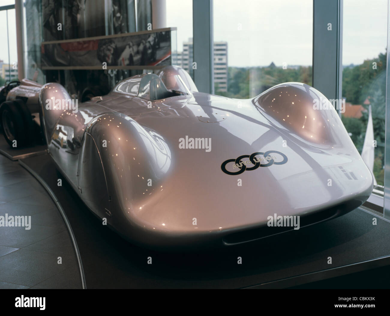 An Auto Union Prototype from the Audi Museum Stock Photo - Alamy