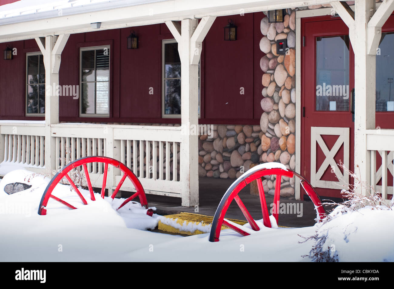 Entry to restaurant Stock Photo - Alamy