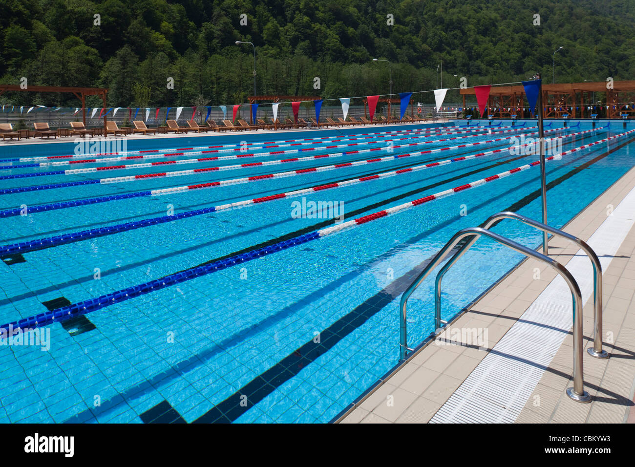 Russia, Caucasus Mountains, Sochi Area, Krasnaya Polyana, Gazprom Ski ...