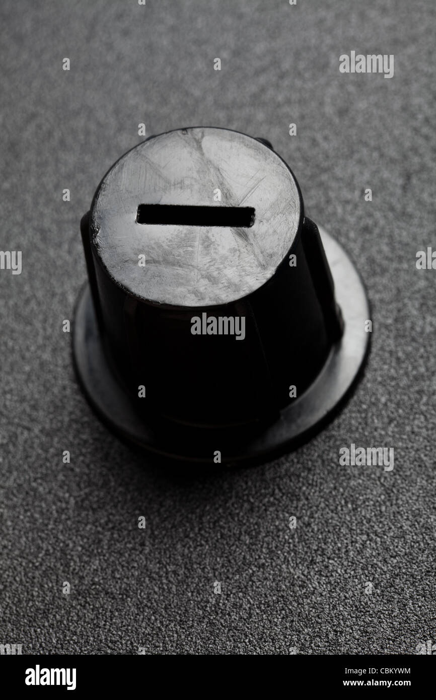 Battery Black negative close up Stock Photo - Alamy