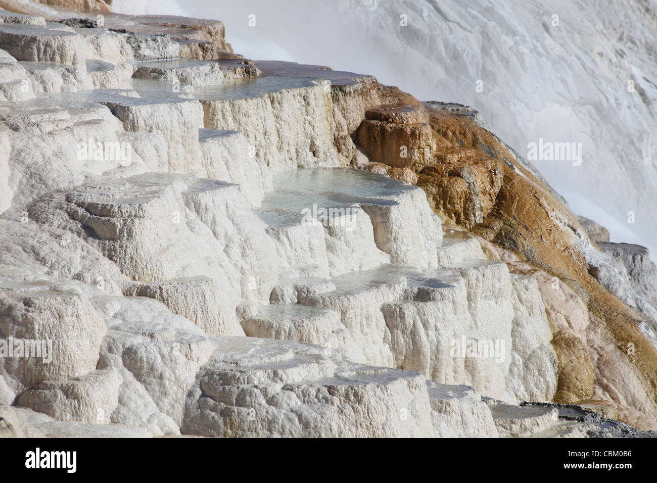 Terraced hot springs hi-res stock photography and images - Alamy