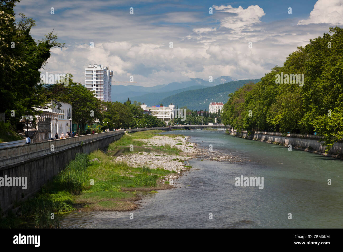 Russia, Black Sea Coast, Sochi, Sochi River Stock Photo - Alamy