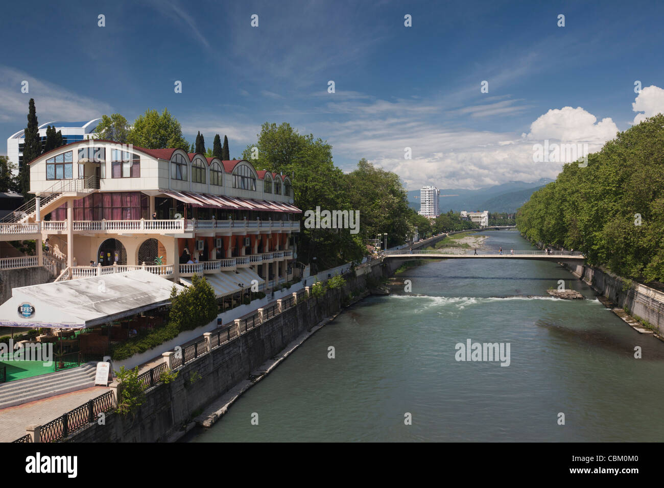 Russia, Black Sea Coast, Sochi, Sochi Riverfront Stock Photo - Alamy