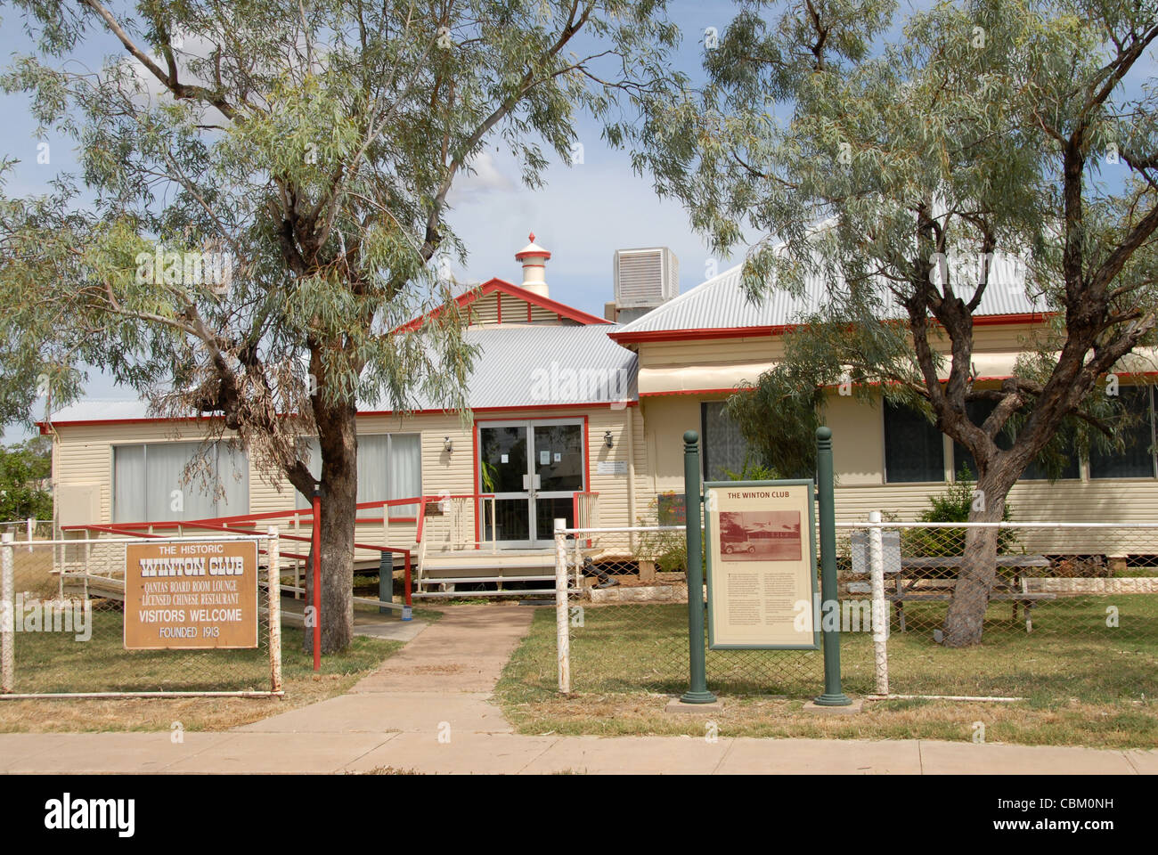 At the Winton Club in Winton, Outback Queensland, the Australian ...