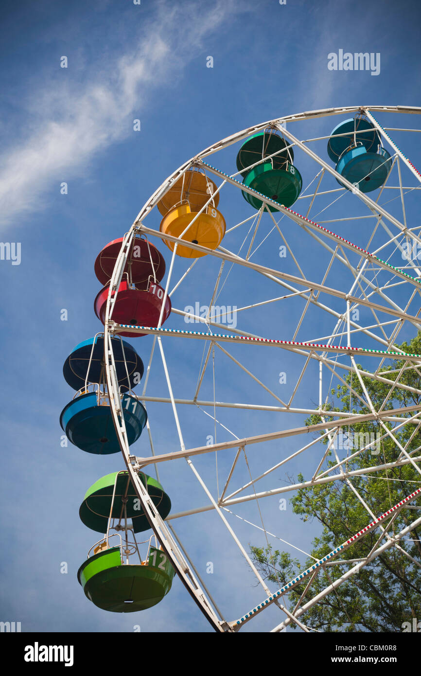 Russia, Black Sea Coast, Sochi, Riviera Park, ferris wheel Stock Photo ...