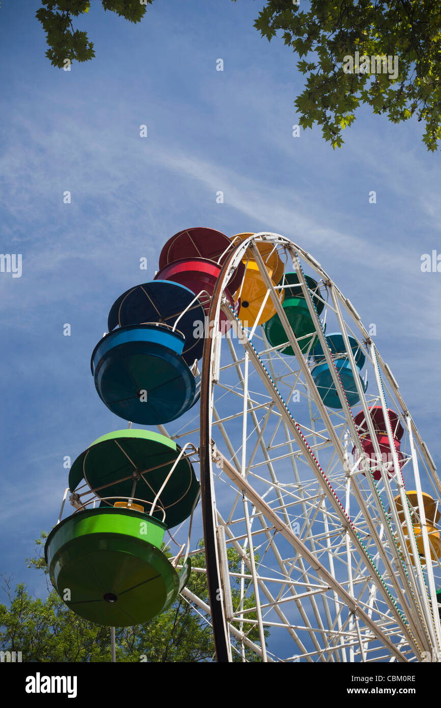 Russia, Black Sea Coast, Sochi, Riviera Park, ferris wheel Stock Photo ...