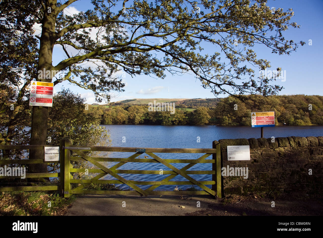 Reservoir warning sign hi-res stock photography and images - Alamy