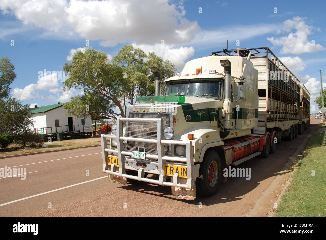 Road train australian outback High Resolution Stock Photography and ...
