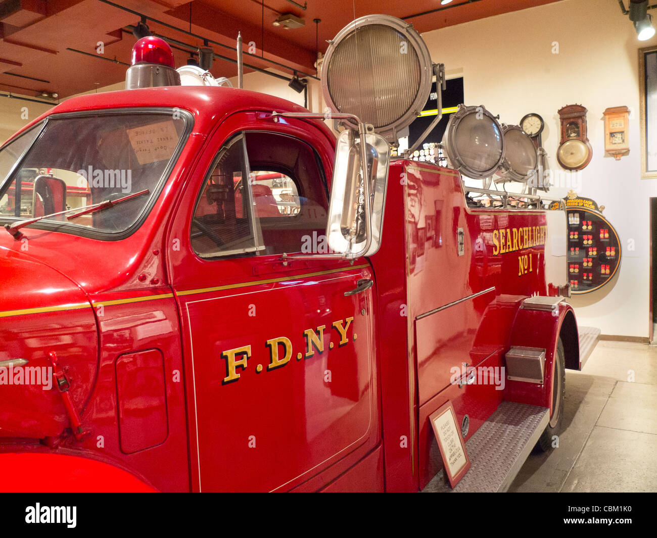 New York City Fire Museum in Manhattan Stock Photo - Alamy