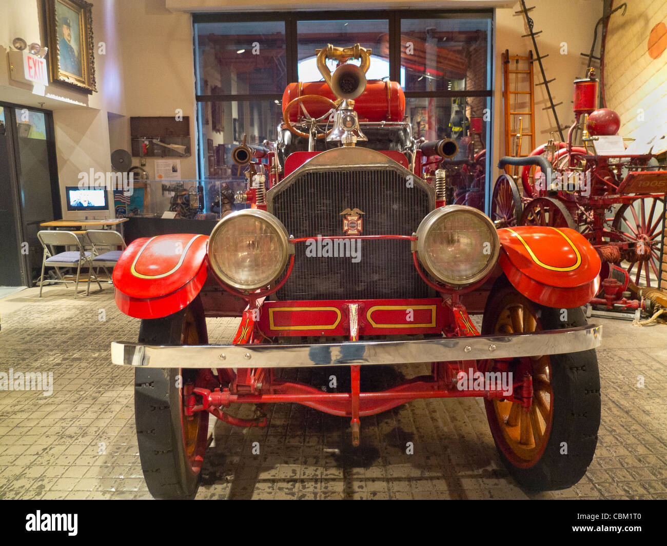 New York City Fire Museum in Manhattan Stock Photo - Alamy