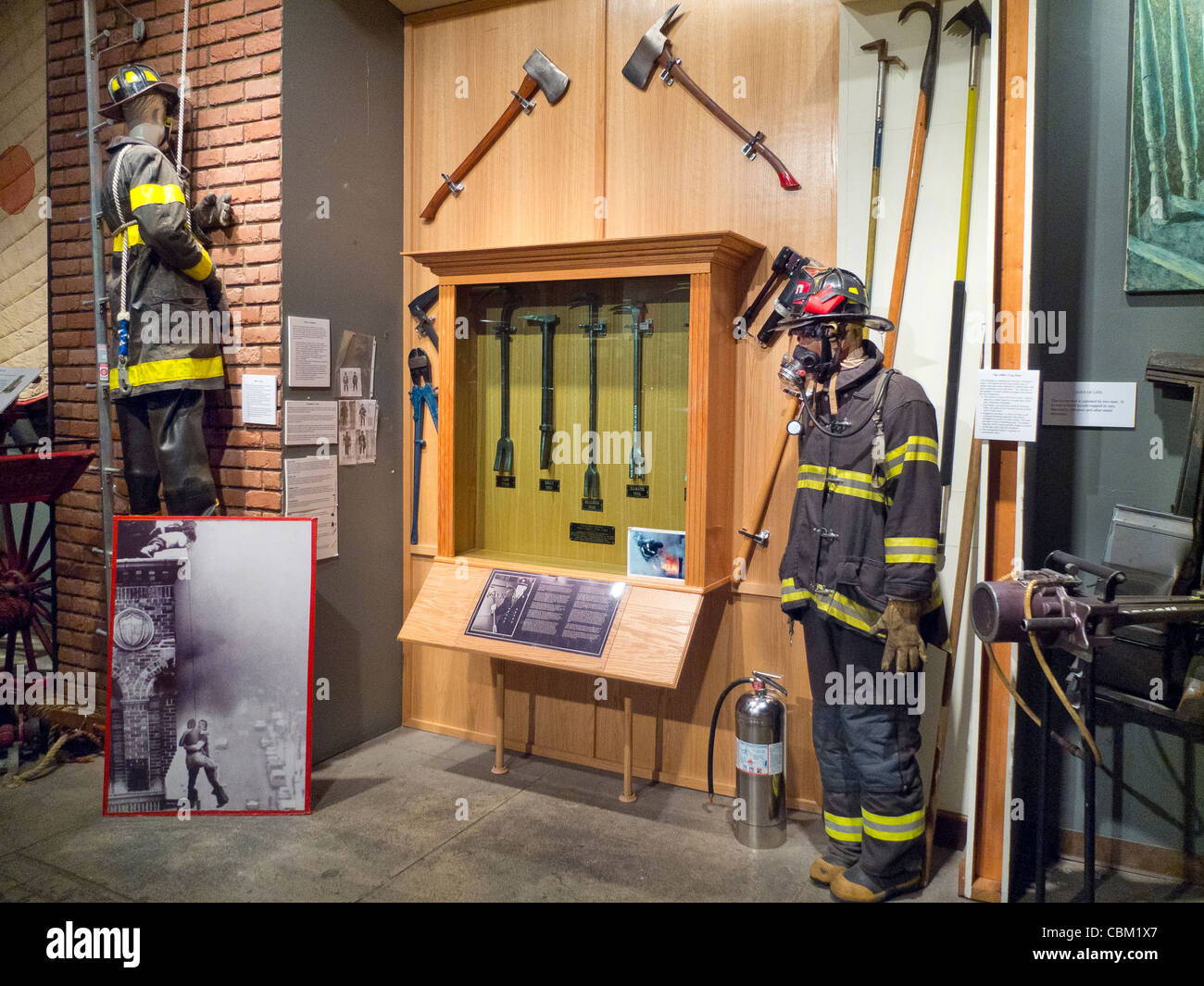 New York City Fire Museum in Manhattan Stock Photo - Alamy