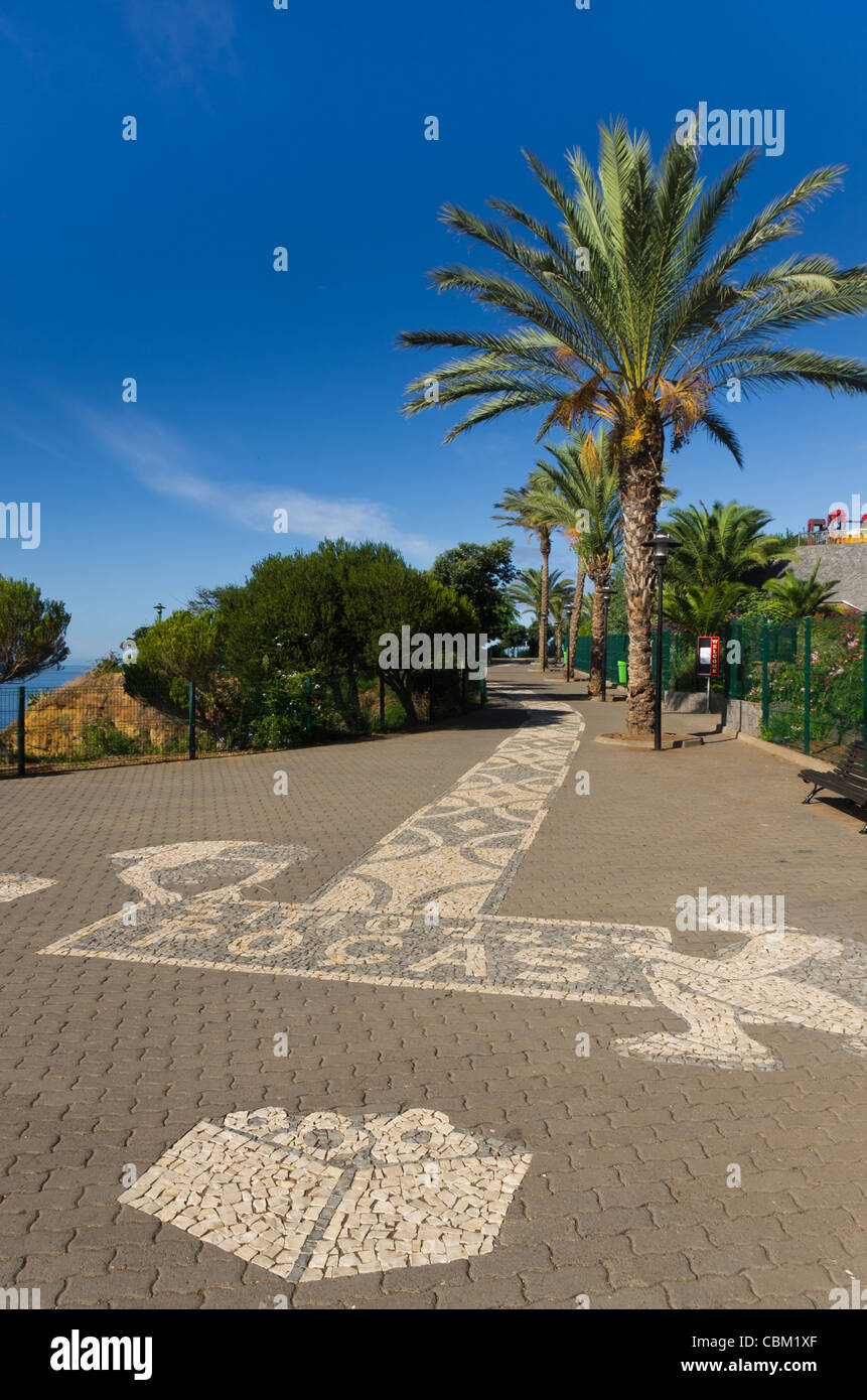 The Lido Promenade near the town of Funchal, Madeira Stock Photo - Alamy