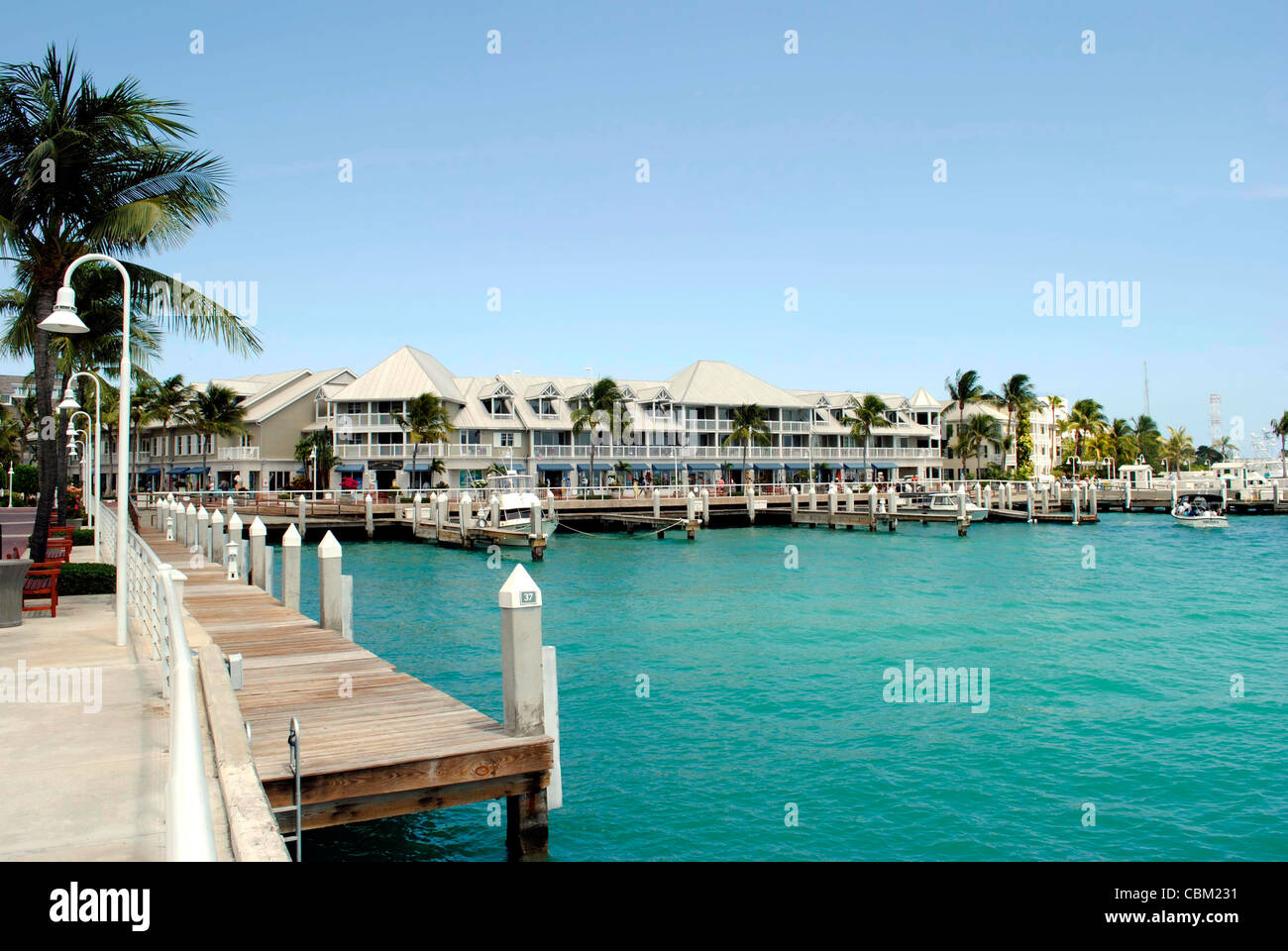 Key West Harbour Stock Photo - Alamy