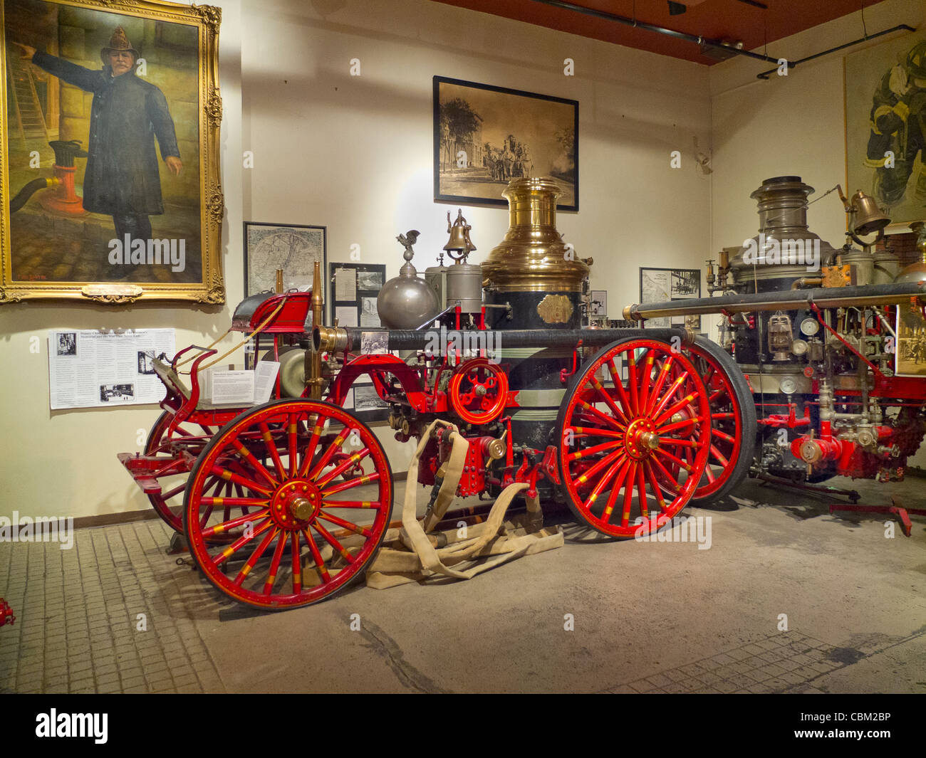 New York City Fire Museum in Manhattan Stock Photo - Alamy