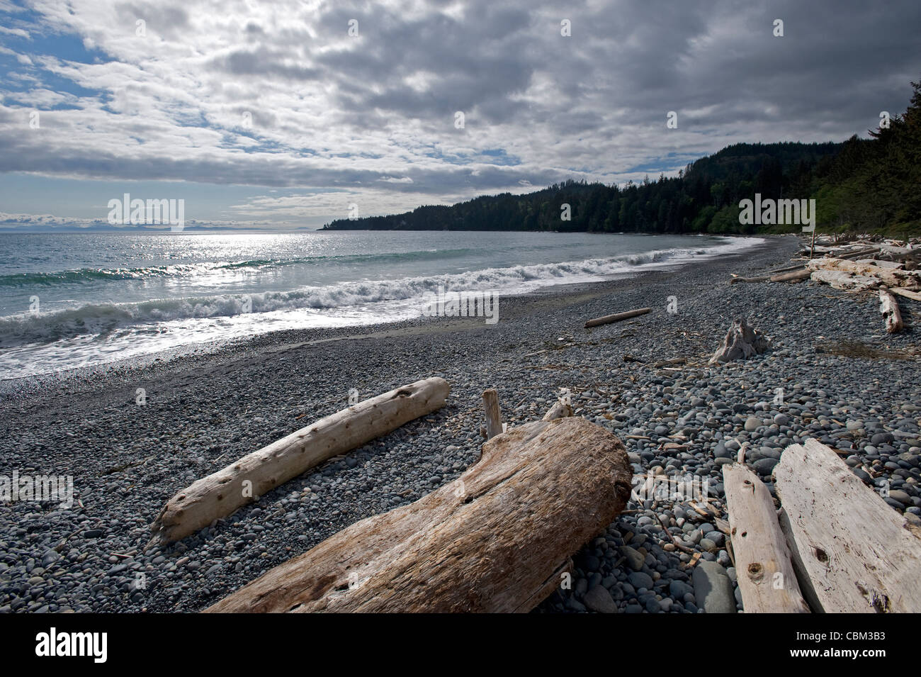 Stone beach by the sea Stock Photo - Alamy