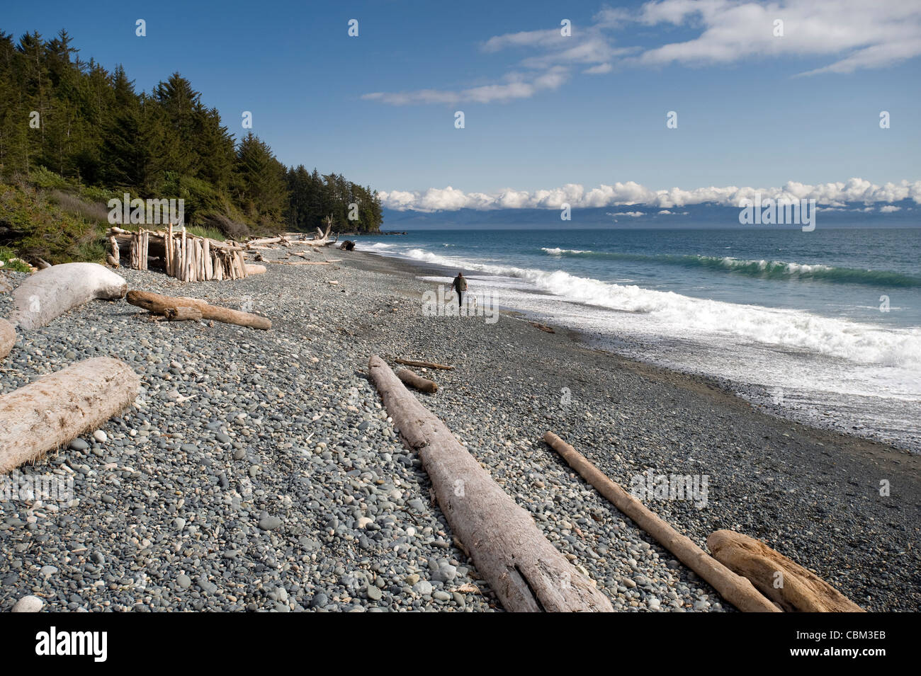 Stone beach by the sea Stock Photo - Alamy