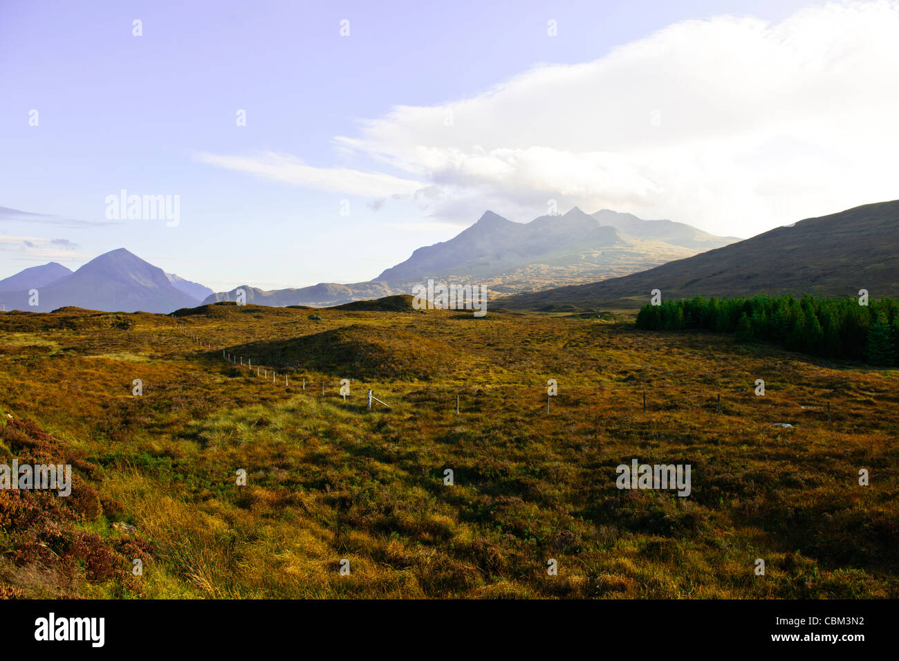 The Cuillins,Red Hills,Beinn Bhreac,A863 Road,Home to Talisker Whiskey ...