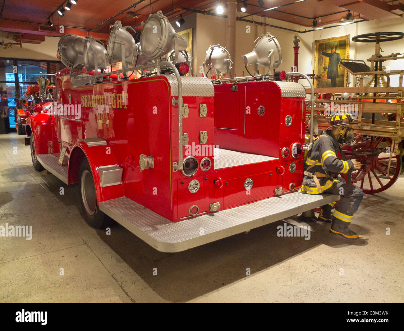 New York City Fire Museum in Manhattan Stock Photo - Alamy