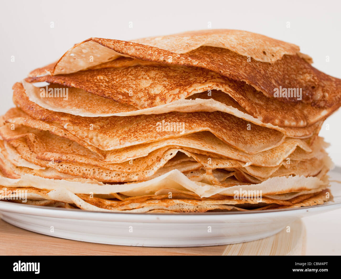 Stack of Russian panckakes Stock Photo - Alamy
