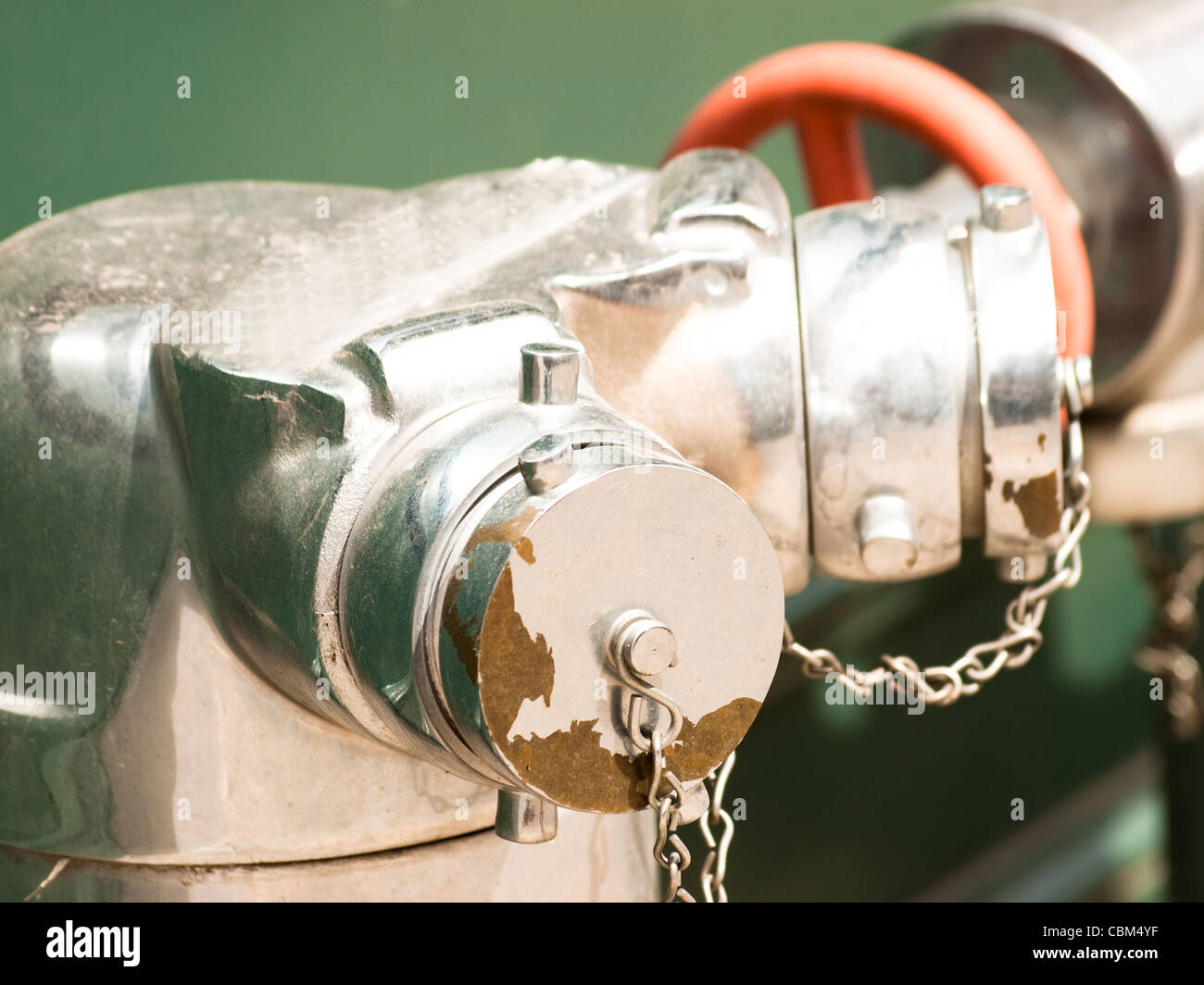 Stand alone fire hydrant Stock Photo - Alamy