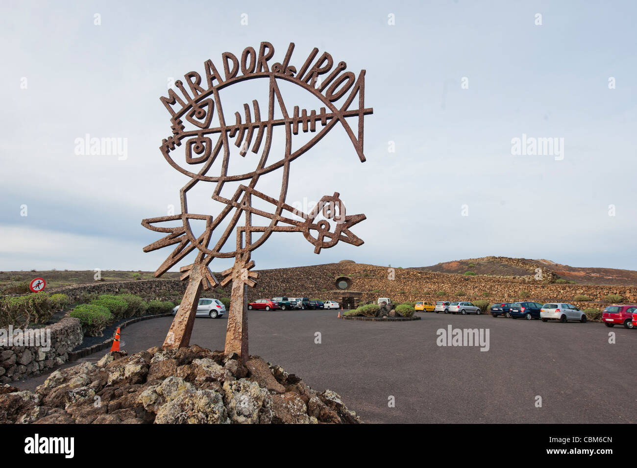 Mirador Del Rio Lanzarote Spain Architect Stock Photos & Mirador Del ...