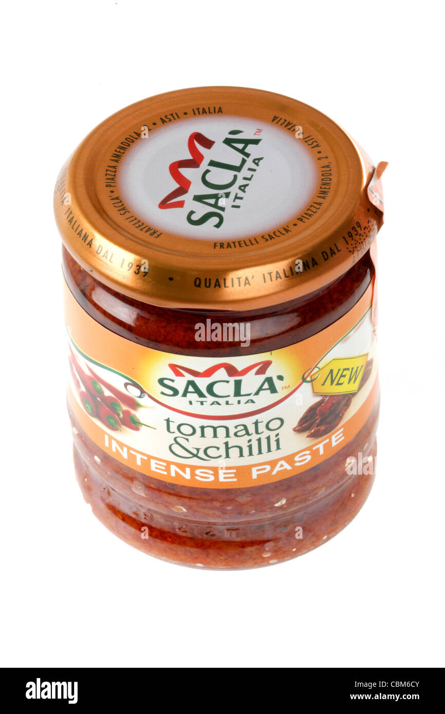 Tomato and Chilli Sauce Stock Photo - Alamy