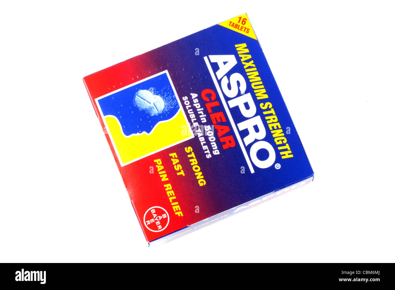 Box of Asprin Stock Photo - Alamy