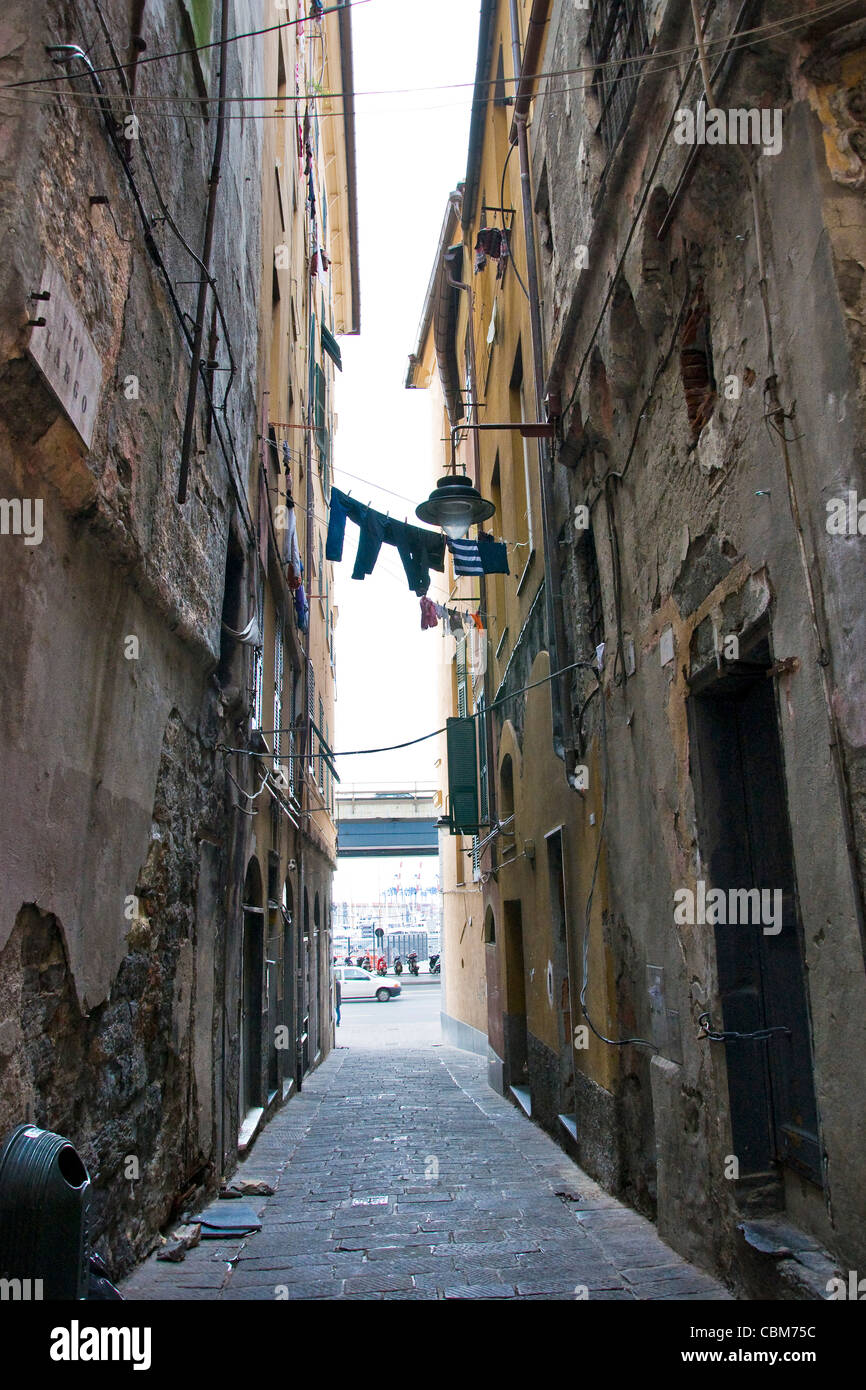 Caruggi, Genoa, Liguria, Italy Stock Photo - Alamy