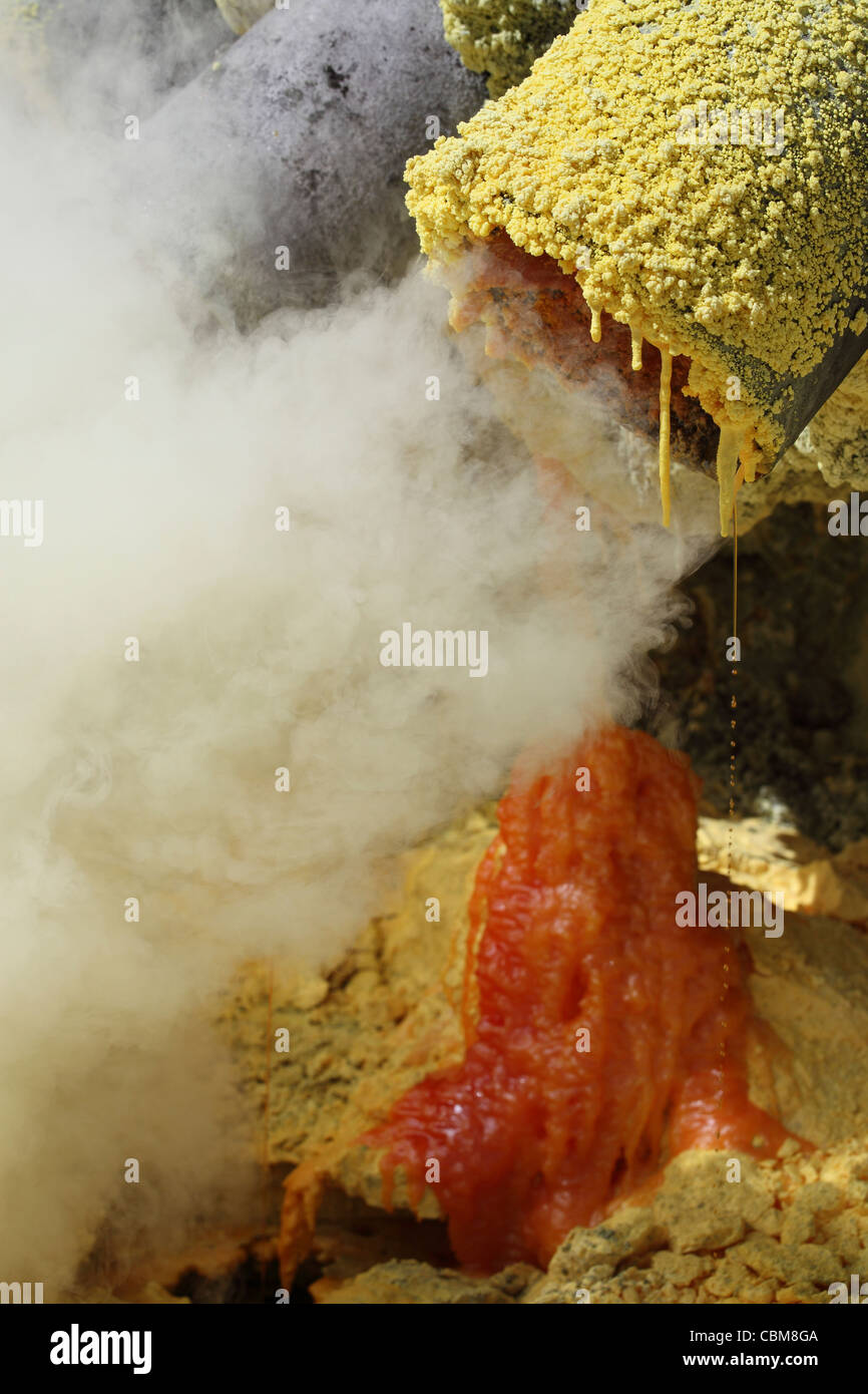 Yellow pipe earth hi-res stock photography and images - Alamy