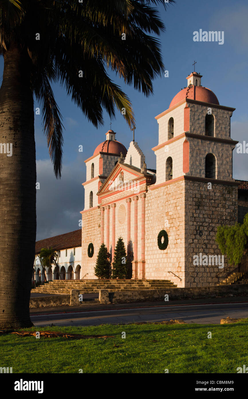 USA, California, Southern California, Santa Barbara, Mission Santa ...